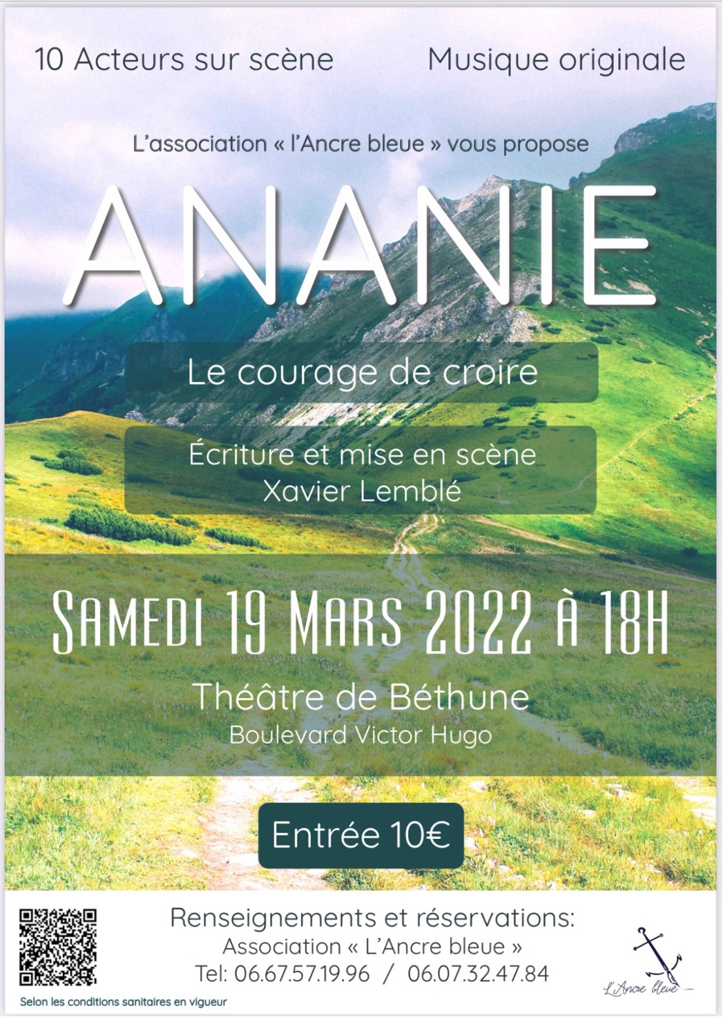 Théâtre : Ananie - Christonlille | Christ on Lille